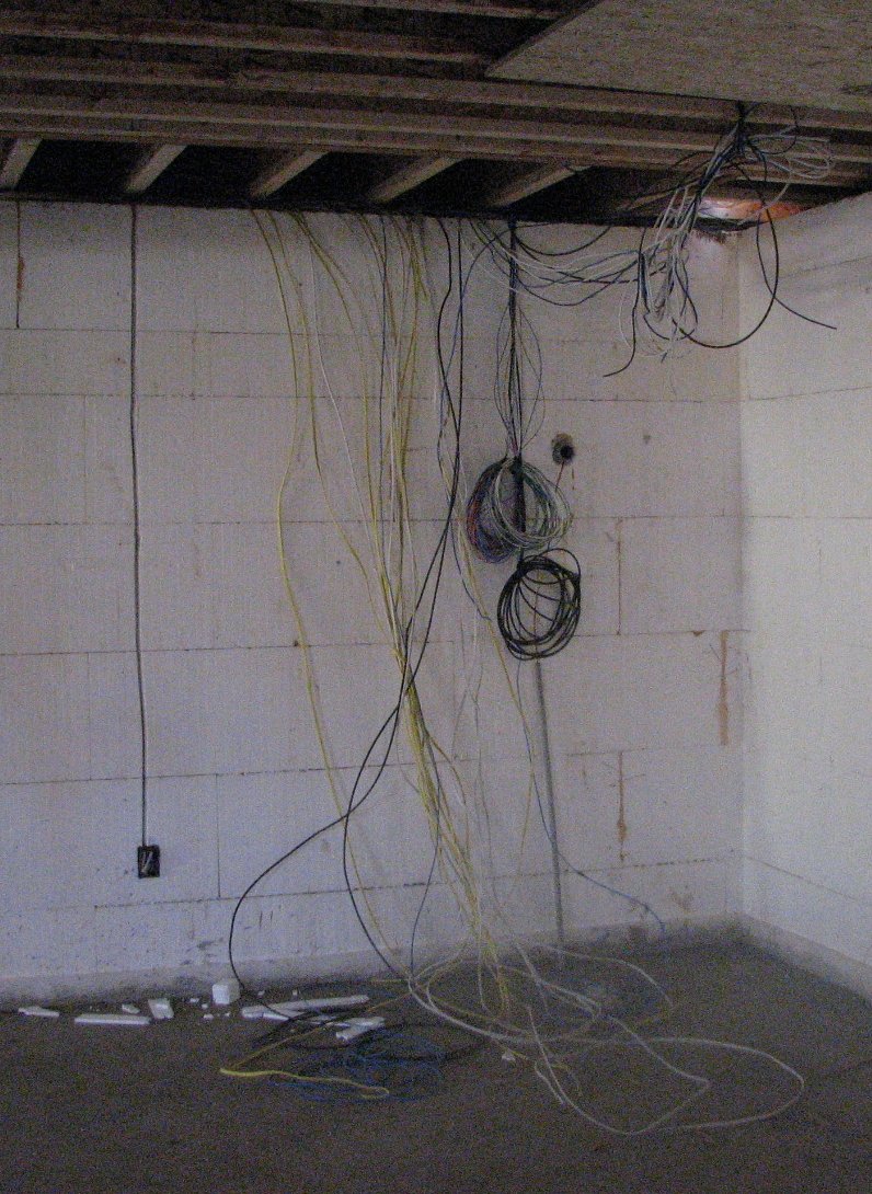 How to run wires in wall with photos